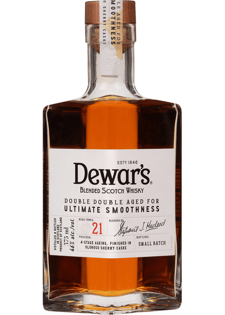 Dewars Double Double Aged for Ultimate Smoothness Small Batch 21 year ...