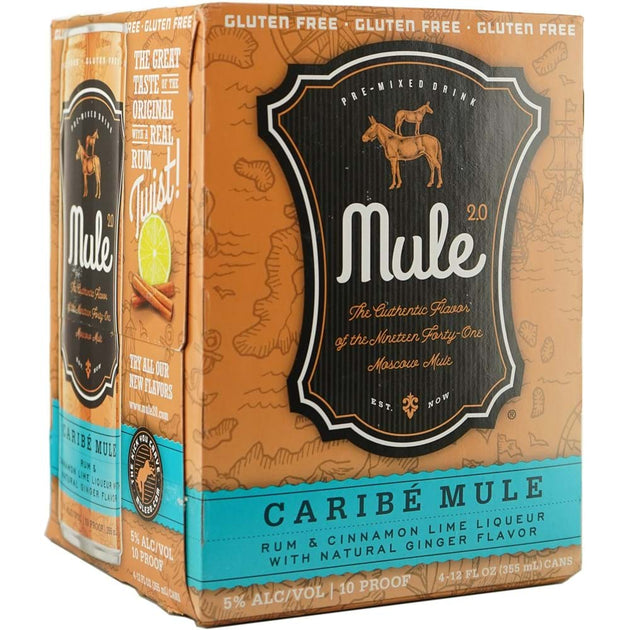 Mule Mule Caribe Mule (4 Cans) 12FL 355ml – LiquorVerse