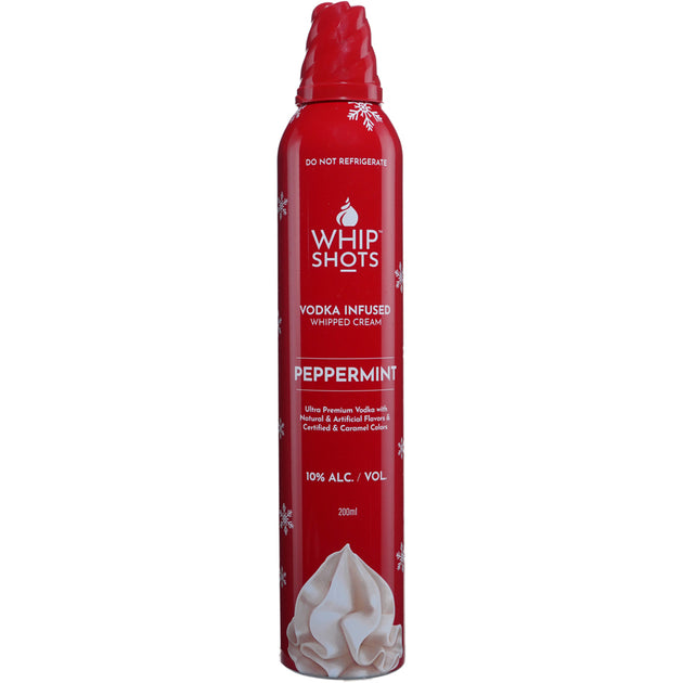 Whip Shots Vodka Infused Peppermint 200ml – LiquorVerse