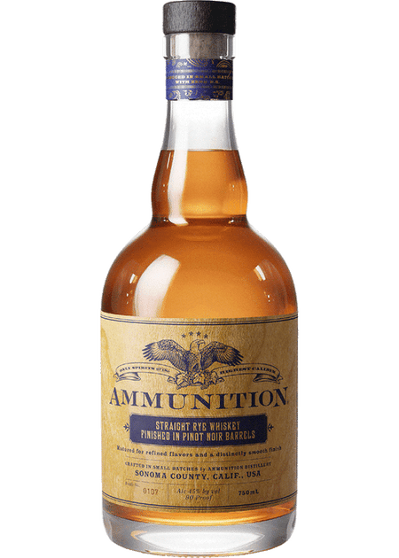 Ammunition Straight Rye 750 ML – LiquorVerse