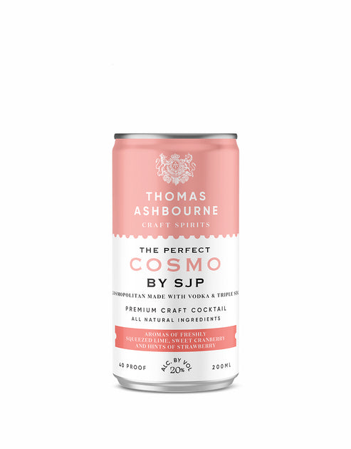 Thomas Ashborne Craft Spirits The Perfect Cosmo By SJP (4 Pack) 200ml ...