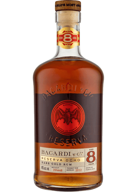 Bacardi Reserva Ocho Rum 8 year 750ml – LiquorVerse