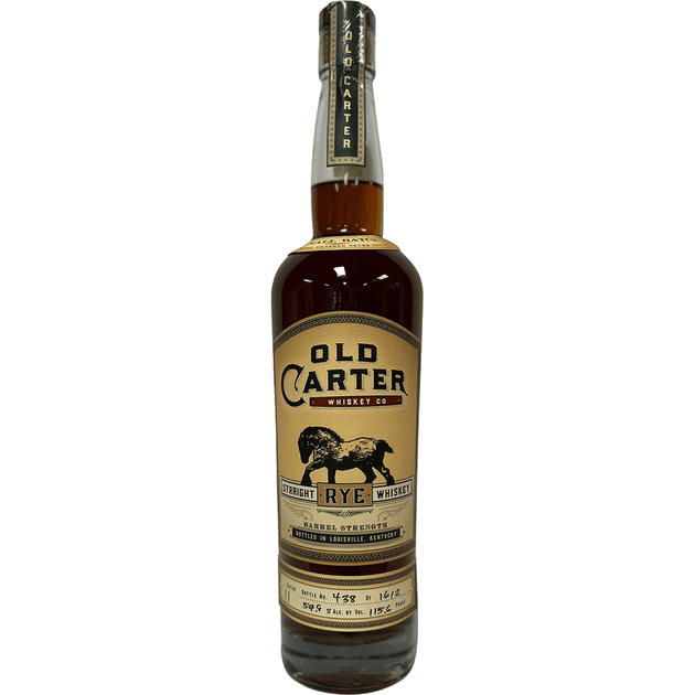 Old Carter Straight Rye Whiskey Batch #11 750 ml – LiquorVerse