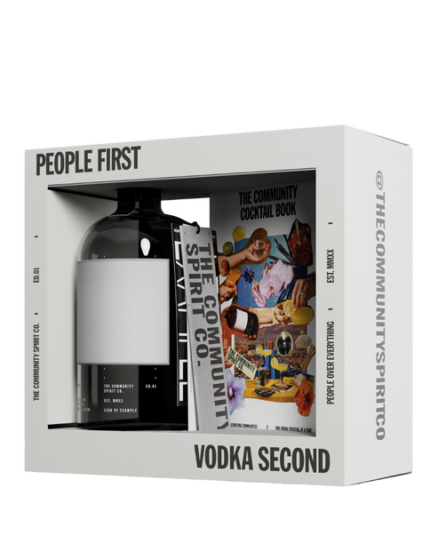 The Community The Community Spirit Vodka / with cocktail recipe book 7 ...