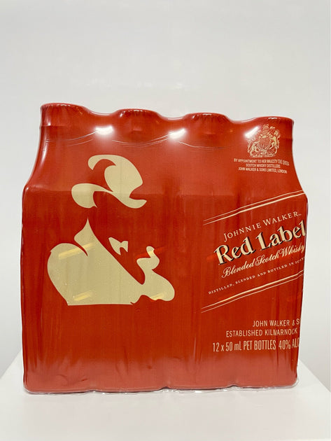 Johnnie Walker Red Label (12 pack) 50ml – LiquorVerse