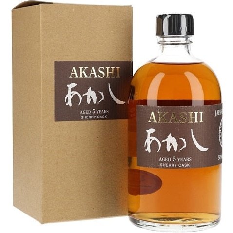 Akashi Single Malt Whiskey 5 year 750 – LiquorVerse