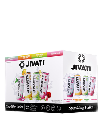 Jivati Jivati Sparkling Vodka Variety (8 Pack) 355 ML – LiquorVerse