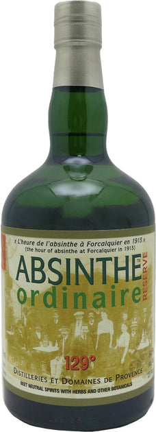 Absinthe Ordinaire 129 proof 750ml – LiquorVerse