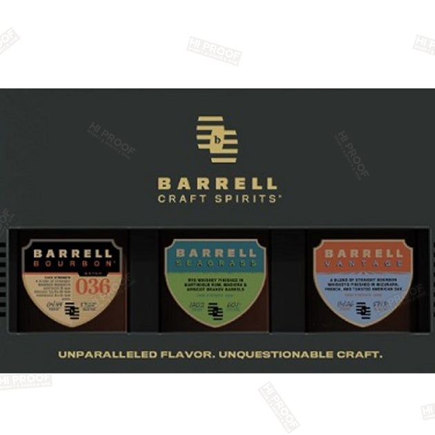 Barrel Craft Spirits Barrell Vantage, Barrell Seagrass and Barrell 036 ...