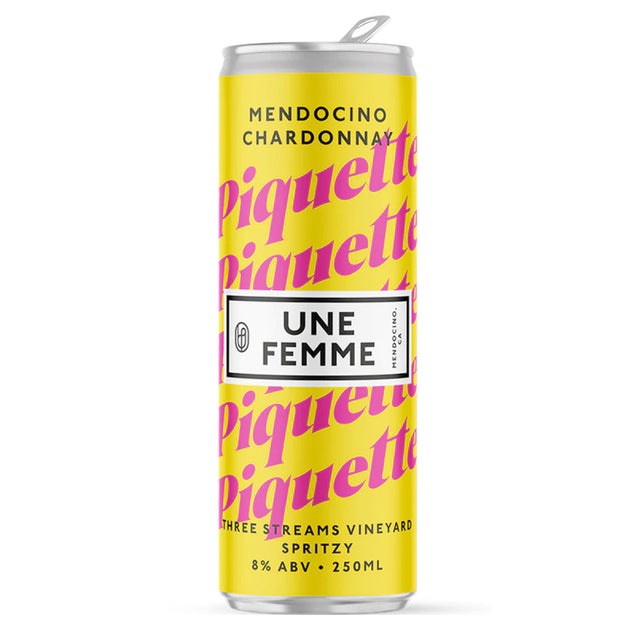 Une Femme Piquette Chardonnay (4 Pack) 250 ml – LiquorVerse