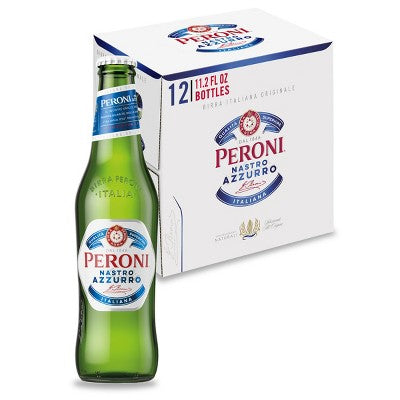 Peroni Nastro Azzurro 12 Pack 11.2 FL – LiquorVerse