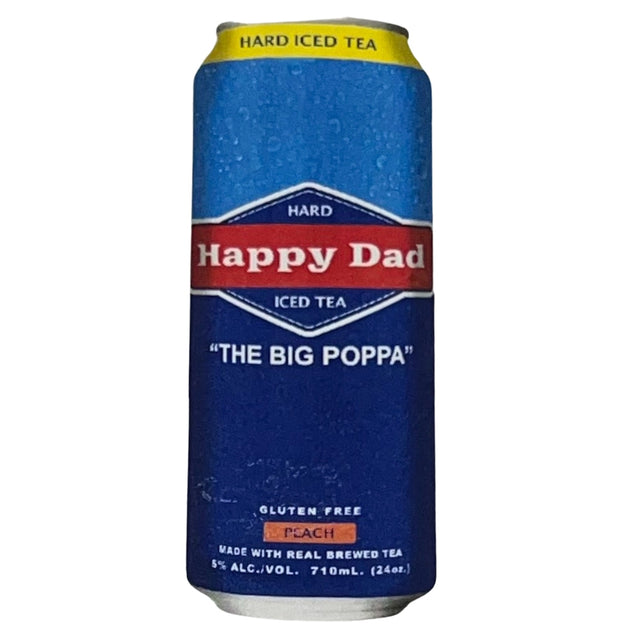 Happy Dad The Big Poppa Peach Hard Iced Tea (12pk) 24 oz – LiquorVerse