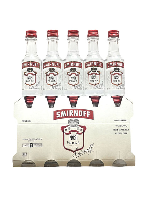 Smirnoff Strawberry (10 pack) 50ml – LiquorVerse