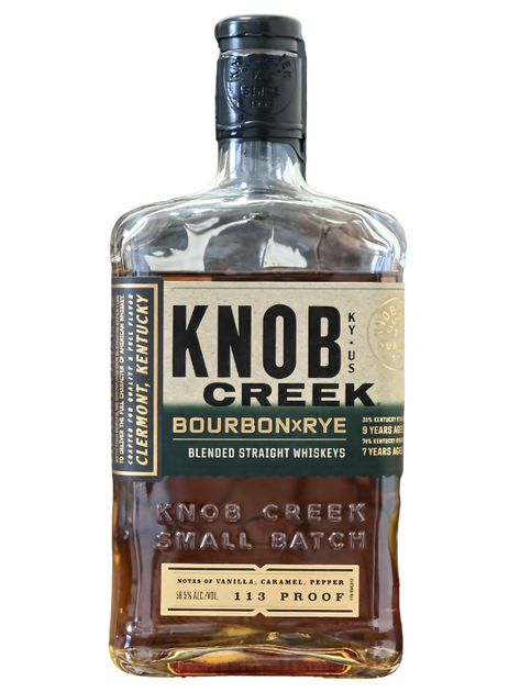 Knob Creek Bourbon X Rye 750 ml – LiquorVerse