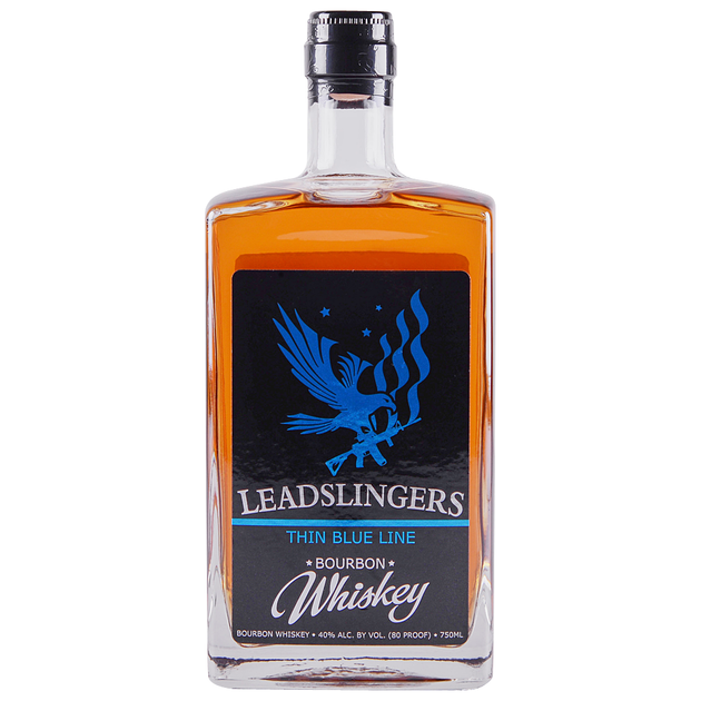 Leadslingers Thin Blue Line Bourbon Whiskey 750 ml – LiquorVerse