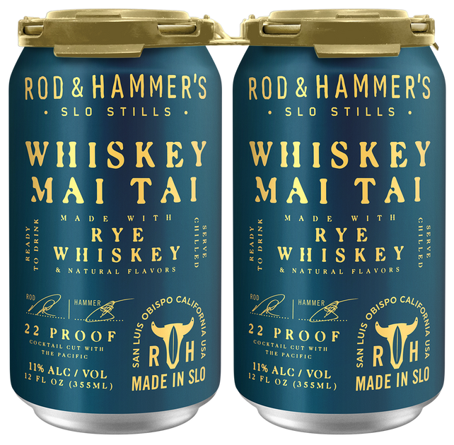 Rod and Hammer's Whiskey Mai Tai 4 Pack 355 ML – LiquorVerse