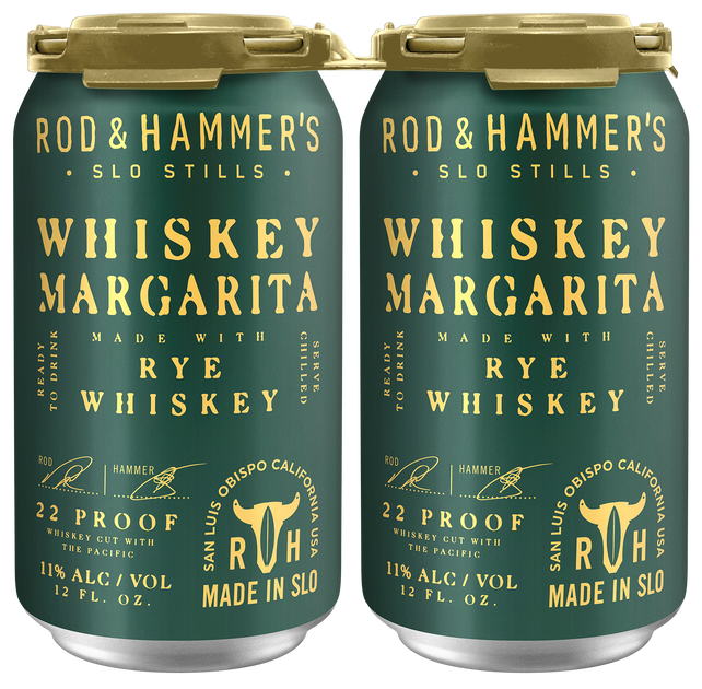 Rod and Hammer's Whiskey Margarita Rye 4 Pack 355 ML – LiquorVerse