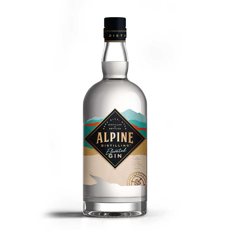 Alpine Distilling Elevated Gin 750 ML – LiquorVerse