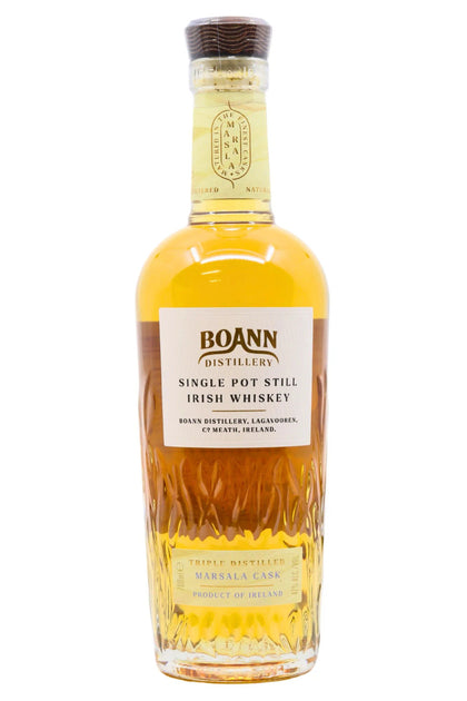 Boann Distillery Marsala Cask Single Pot Still Irish Triple Distilled ...