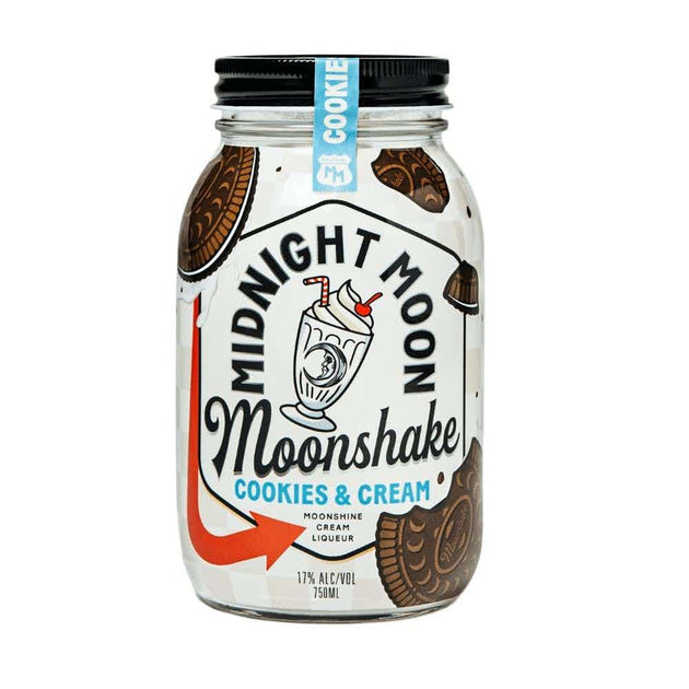 Midnight Moonshine Moonshake Cookies and Cream 750 ml – LiquorVerse