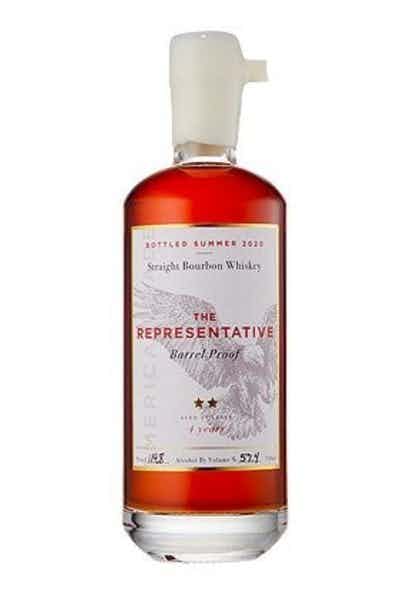 The Representative Straight Bourbon Barrel Proof (Proof 114.6) 4 year ...