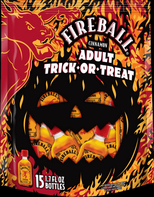Fireball Cinnamon Adult trick or treat gift set bag 50ml – LiquorVerse