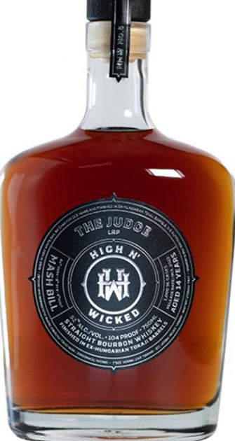 High N Wicked The Judge 14 Year Old Kentucky Straight Rye Whiskey 750m ...