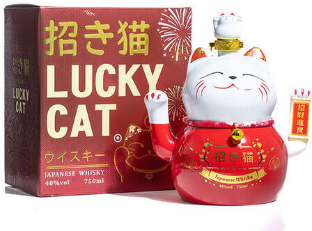 Lucky Cat Maneki Neko Japanese Whisky Wave 750 ml – LiquorVerse