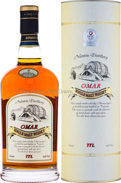 Nantou Distillery Omar Single Malt Whiskey SHERRY Type 700 ml – LiquorVerse