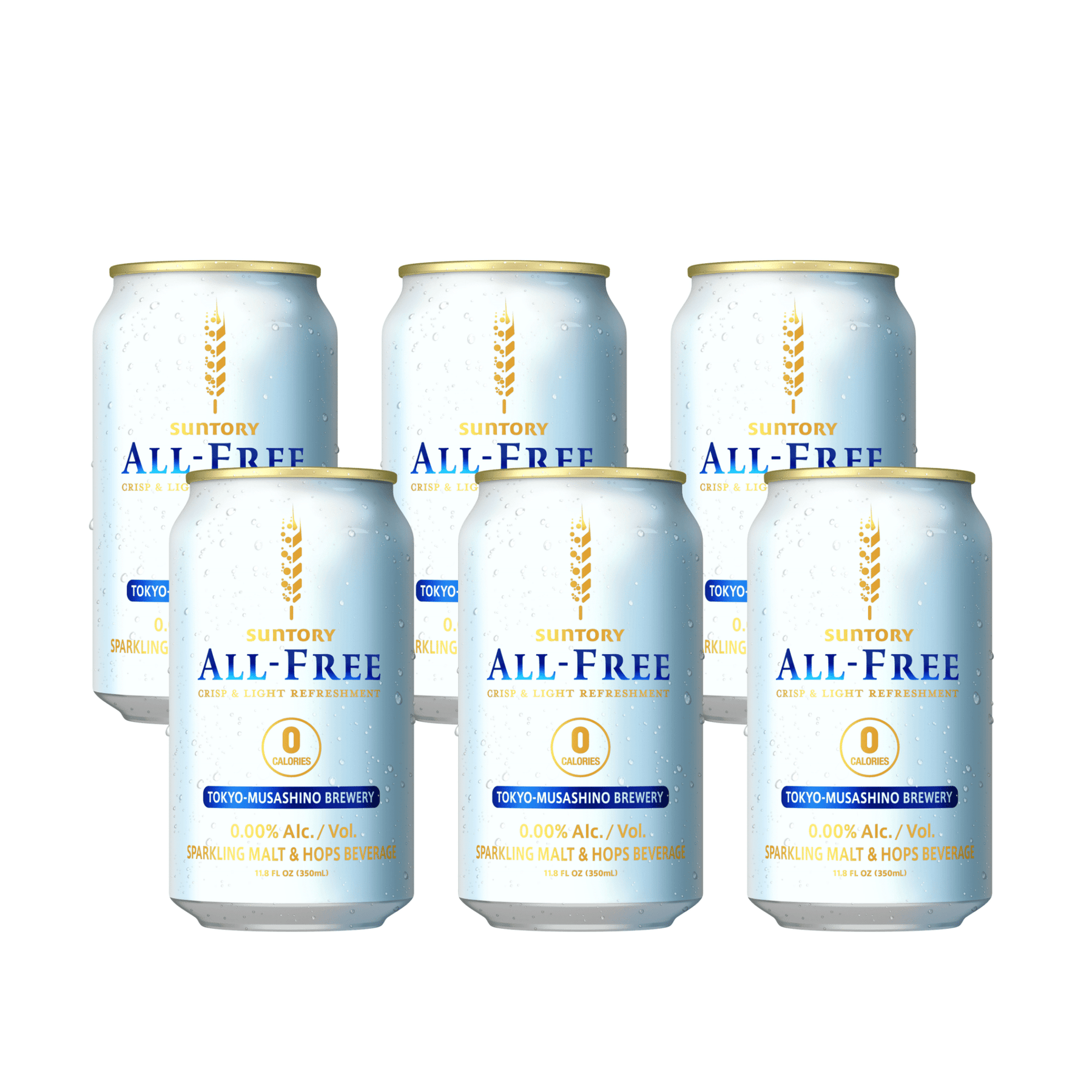 Suntory Sparkling Malt and Hops Beverage 6 Pack 350 ml – LiquorVerse