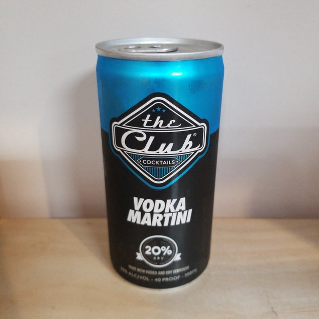 The Club Vodka Martini 200 ml – LiquorVerse