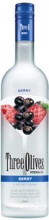 THREE OLIVES BERRY VODKA 750 ml – LiquorVerse