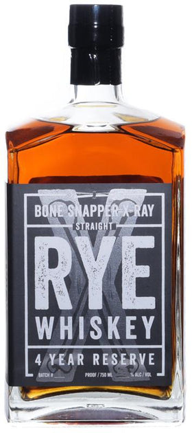 Bone Snapper X-Ray Rye Whisky 4 Year Reserve (Batch #4) 110 Proof 750 ...