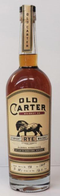 Old Carter Rye (Batch #7) 750 ml – LiquorVerse