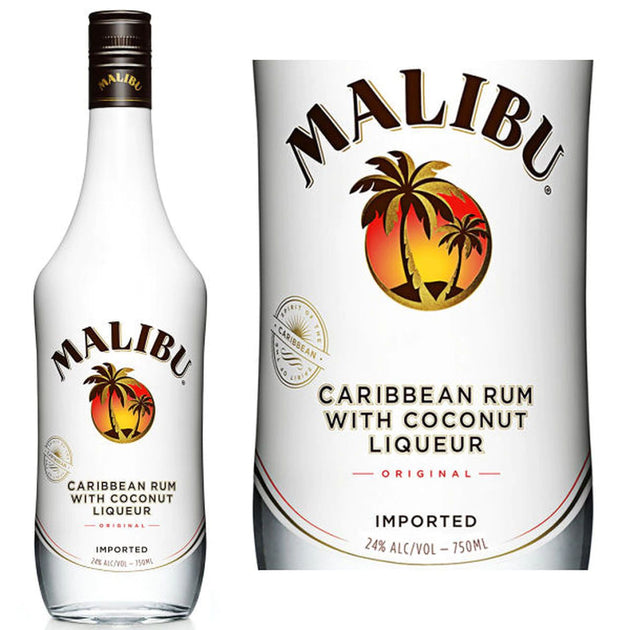Malibu Original Coconut Rum Liqueur 750 ml – LiquorVerse