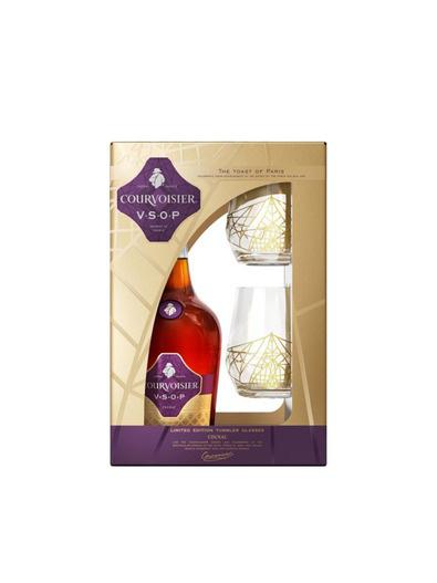Courvoisier VS w/ Glasses 750 ml – LiquorVerse